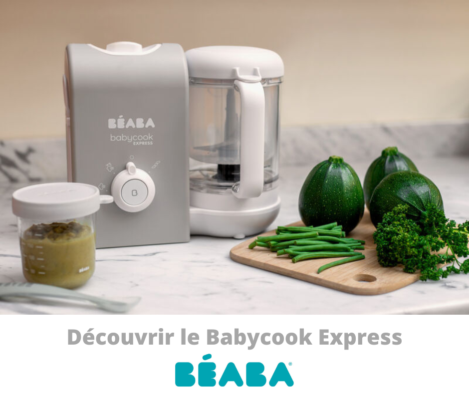 Babycook Express de Béaba : le robot cuiseur bébé super rapide
